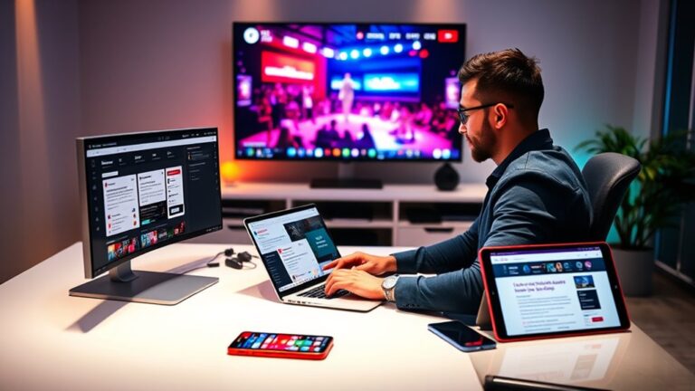 Live Streaming Announcements via Email and Social Channels - Influenctor